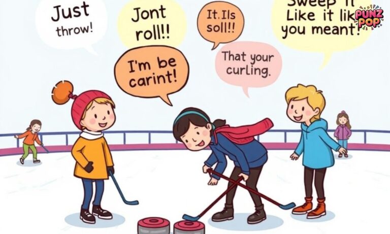 210+ Funny CURLING PUNS, That’ll Sweep You Off Your Feet