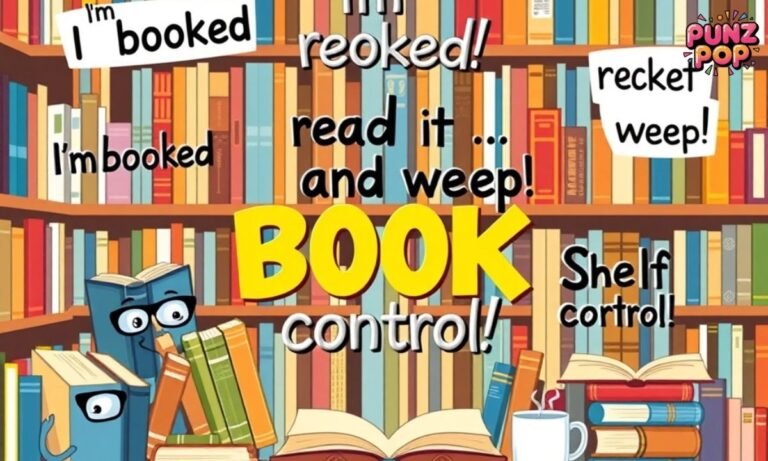 85 Book Puns That Will Have You Tickled Ink